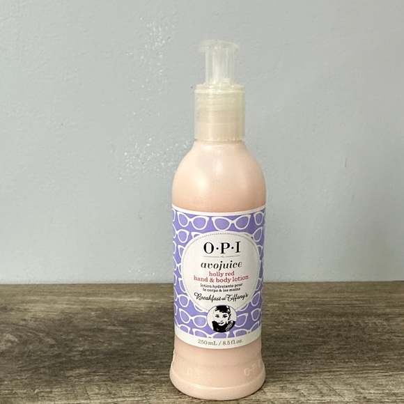 OPI | Bath & Body | Opi Avojuice Holly Red Hand Body Lotion 85 Oz New ...